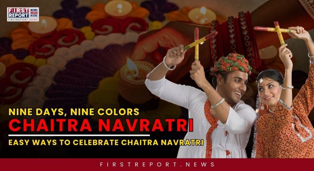 Celebrate Navratri with Colors! 9 Days, 9 Colors