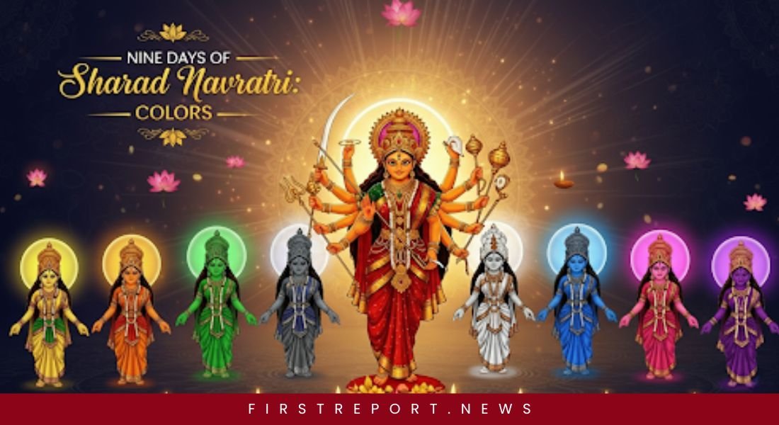 9 Days, 9 Colour, 9 Forms of Goddess Durga- Navratri