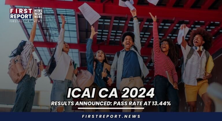 ICAI CA Final November 2024 Results Announced: Pass Rate at 13.44%
