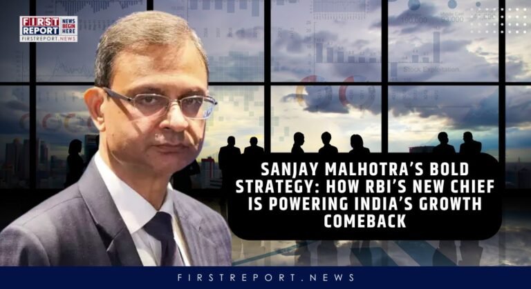 Sanjay Malhotra RBI Strategy: Powering India’s Economic Comeback